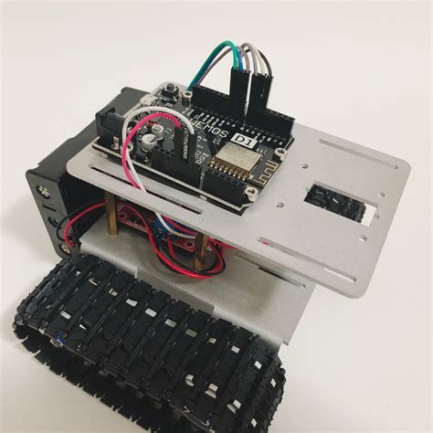 Wi Fi Controlled Robot Using Wemos D1 Esp8266 Arduino Ide And Blynk