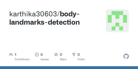 Github Karthika30603 Body Landmarks Detection