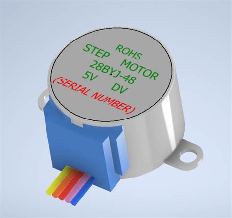 Rohs Step Motor 28byj 48 5v Dc By Tytyk Download Free Stl Model