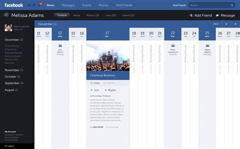 Facebook New Look Concept