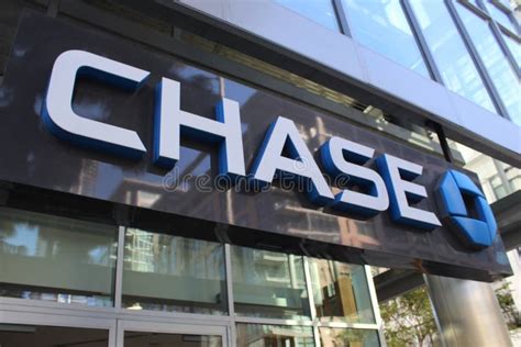 Chase Bank Logo In Closeup Editorial Image Image Of Editorial 263031100