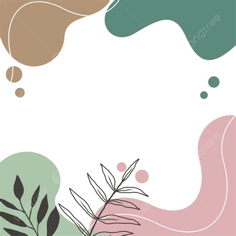 Hand Drawn Minimal Aesthetic Border Hand Drawn Minimalist Aesthetic