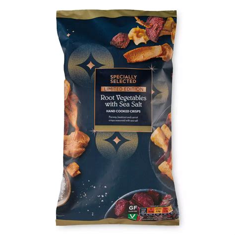 Sea Salt Vegetable Crisps Aldi Uk