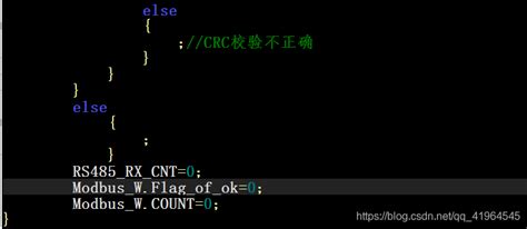 Stm32做从机之modbus Rtu接收 Stm32 Modbus Rtu Csdn博客