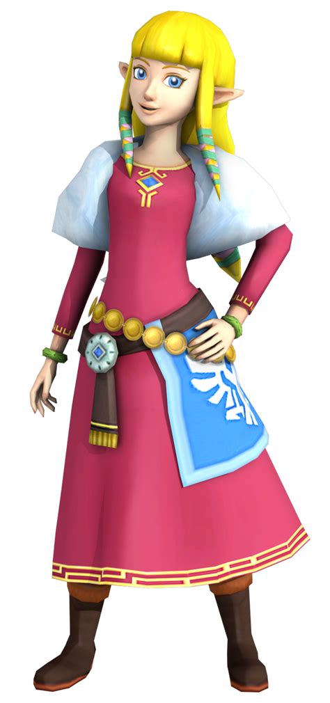 Skyward Sword Style Zelda 3d Render By Blitzplum On Deviantart