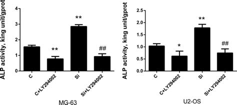 Standard Alp Enzyme Method For Analyzing Alp Activity In Mg 63 And Download Scientific Diagram