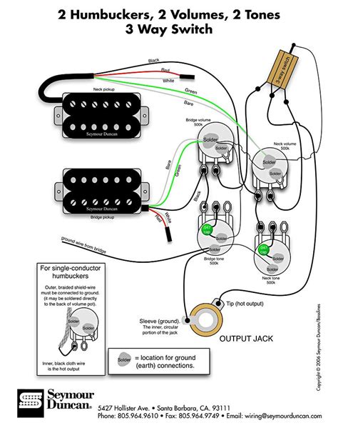 Humbucker Wiring Diagrams