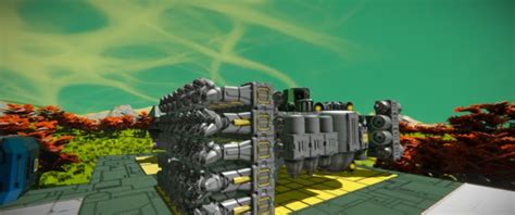 Space Engineers Large Grid Space And Atmospheric Minor V Blueprint Ship Large Grid Safe