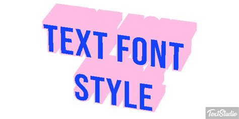 Text Font Style Font Animated  Logo Designs