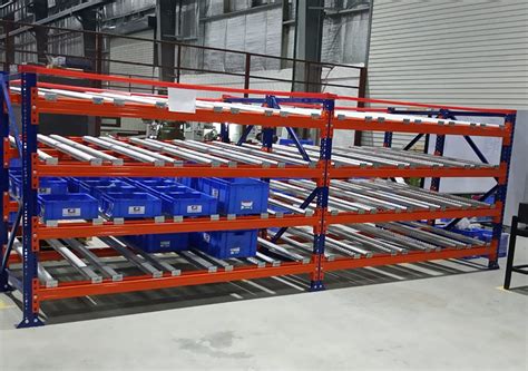 High Quality Bins Flow Rack And Fifo Rack Solutions Mek Engineering