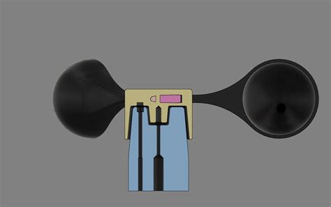 Anemometer V1 For Arduino Par Aneopsy Téléchargez Gratuitement Un Modèle Stl