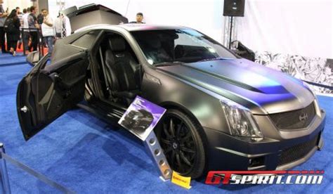 Sema 2011 Justin Biebers Cadillac Cts V Coupe Cadillac Cts V Black