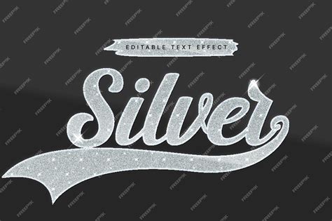 Premium Vector Glitter Text Effect Generator