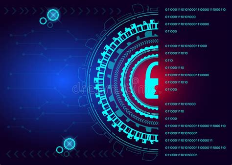 High Tech Digital Technology Network Abstract Technology Background Hi Tech Communication