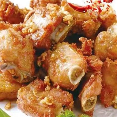 香辣酥排骨家常大山谷图库