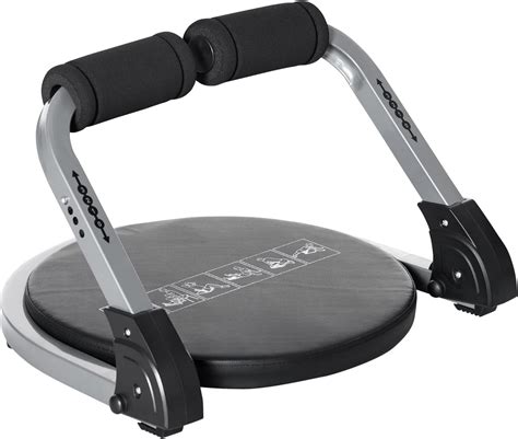 HOMCOM Abs Trainer Ab Crunch Machine Foldable Abdominal Trainer Core