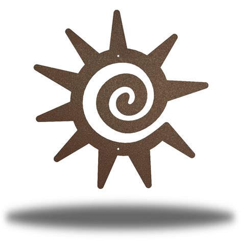 Southwest Sun Metal Wall Art Steel Decor Etsy