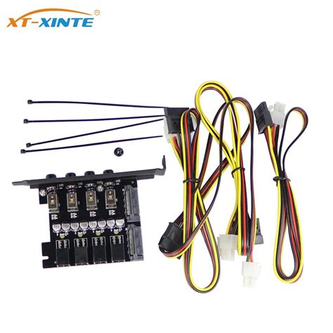 Xt Xinte 15pin Sata Adapter 4 Hard Disk Control System Intelligent