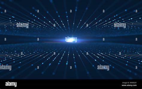 Abstract Connecting Dots And Lines Internet Network And Technology