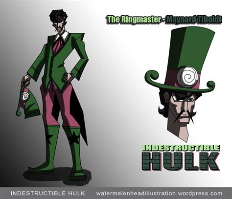 Indestructible Hulk Character Design Ringleader By Negahumanx On Deviantart