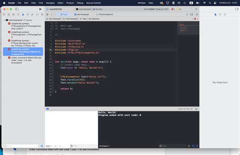 Xcode Xcodeにおけるftglのリンクについて スタック・オーバーフロー