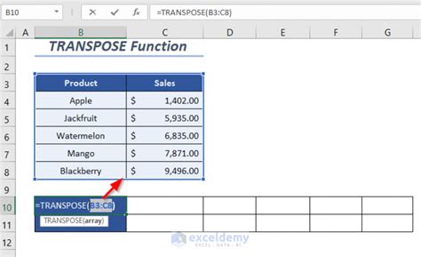 How To Paste Link And Transpose In Excel Quick Ways Exceldemy