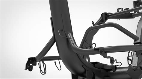 Motorcycle Chassis 3d Model Rigged Cgtrader