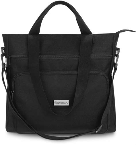Torebka damska duża torba listonoszka pojemna torba Shopper czarna