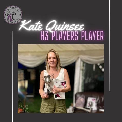 Awards Winner Hawks 3 And Fenland Players Player Kate Quinsee