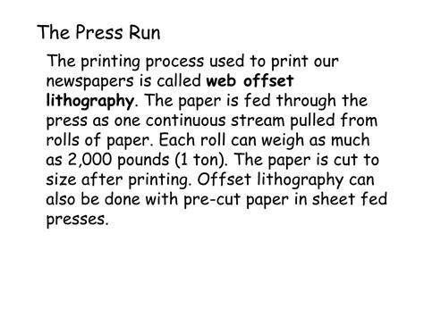 Ppt Lithographic Printing Powerpoint Presentation Free Download Id