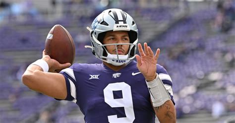 Kansas State To Start Will Howard Over Adrian Martinez Vs Oklahoma
