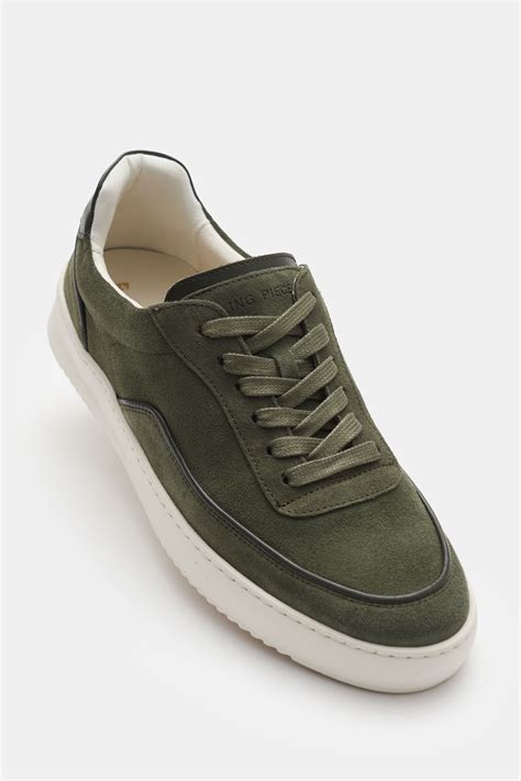 Filling Pieces Sneakers Mondo Suede Lux Olive Braun Hamburg
