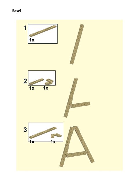 Instructions To Build Lego Art Supplies Bricknerd All Things Lego