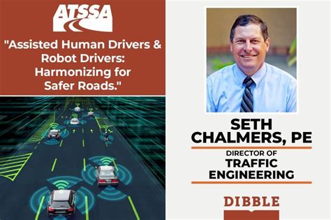 Seth Chalmers Pe Presents Atssa Webinar On Road Safety Dibble
