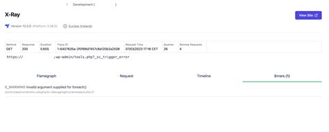 E User Warning Are Not Shown In X Ray Issue Humanmade Aws Xray