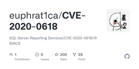 Github Euphrat1cacve 2020 0618 Sql Server Reporting Servicescve