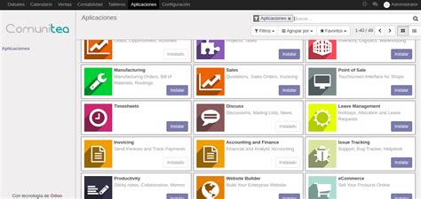 Modulos Odoo 10 Comunitea