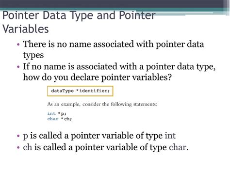 Pointer Data Type And Pointer Variables Ppt Download