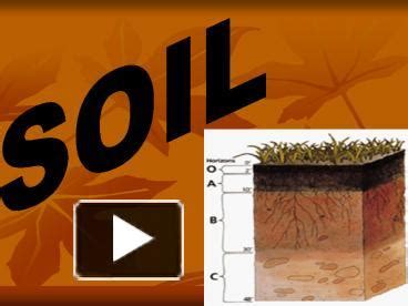 PPT SOIL PowerPoint Presentation Free To View Id D Y E M