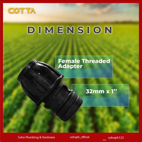 Hdpe Poly Threaded Adaptor Male Female Threaded Adaptor Fitting Poly Pipe Connector Smart