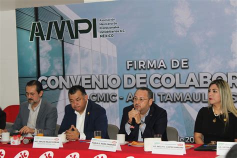 Cmic Tamaulipas Y Ampi Fortalecen Lazos De ColaboraciÓn En Desayuno