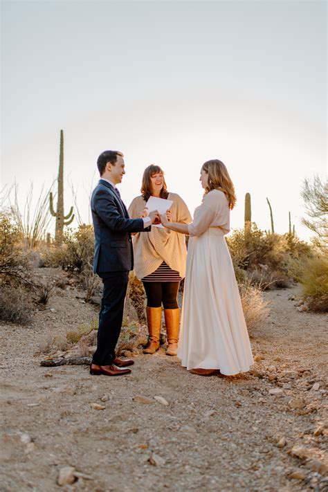 Gates Pass Elopement In Tucson Arizona Tucson Elopement