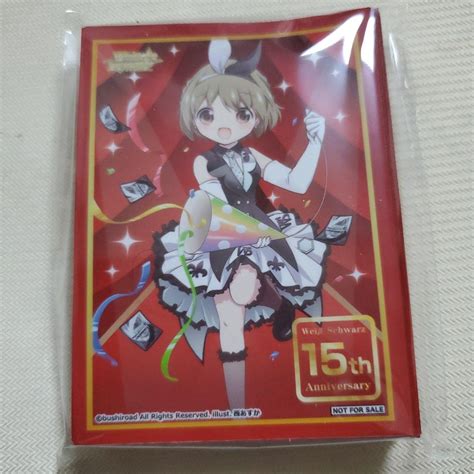 ヴァイスシュヴァルツ 15周年 しよ子 スリーブ By メルカリ