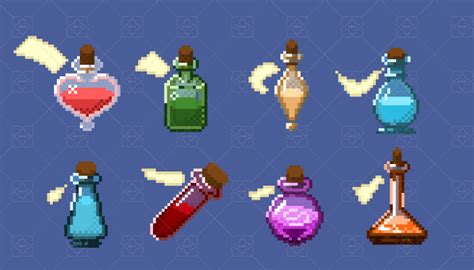 Animation Potion Set 1 Gamedev Market