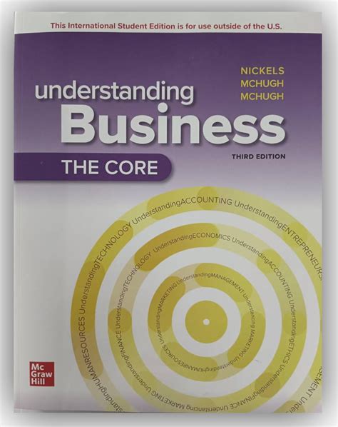 Third Edition Understanding Business The Core Ise 3rd Edition