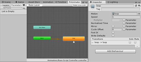 Unity Animation Plays In Preview But Not In Playing Mode Game