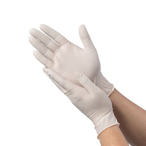 Kangshield 9 Inch Disposable Latex Powdered Gloves