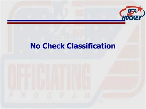 Ppt No Check Classification Powerpoint Presentation Free Download