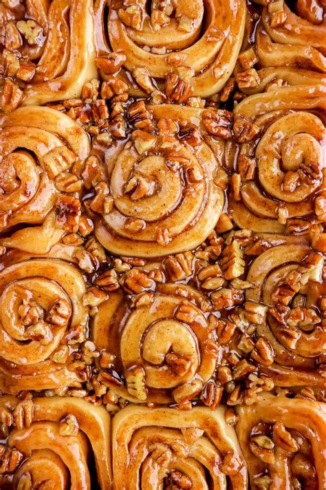 Gooey Rum Soaked Pecan Sticky Buns Bakers Table