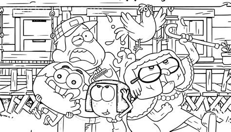 Big City Greens Coloring Pages Wonder Day — Coloring Pages For